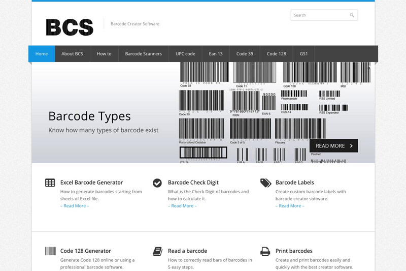 BCS Barcode Creator Software